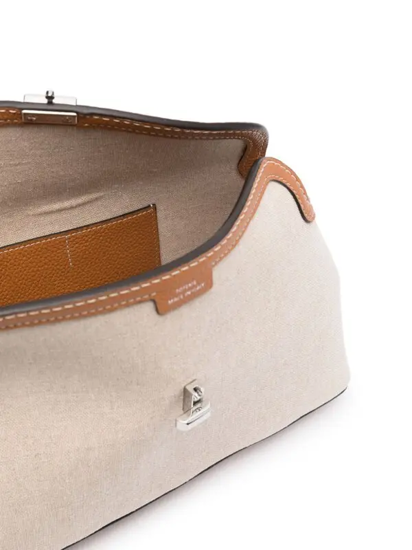 TOTEME T-lock Clutch - Neutrals