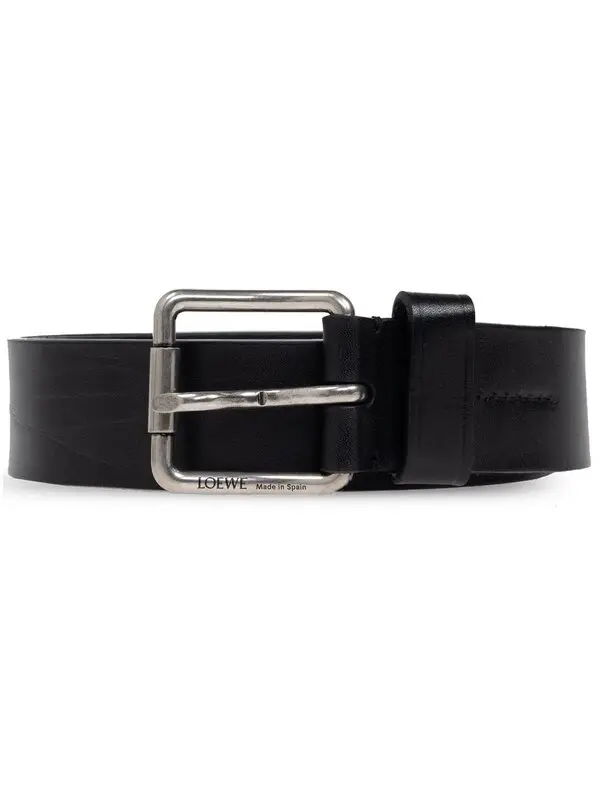 Loewe Leather Belt - Black