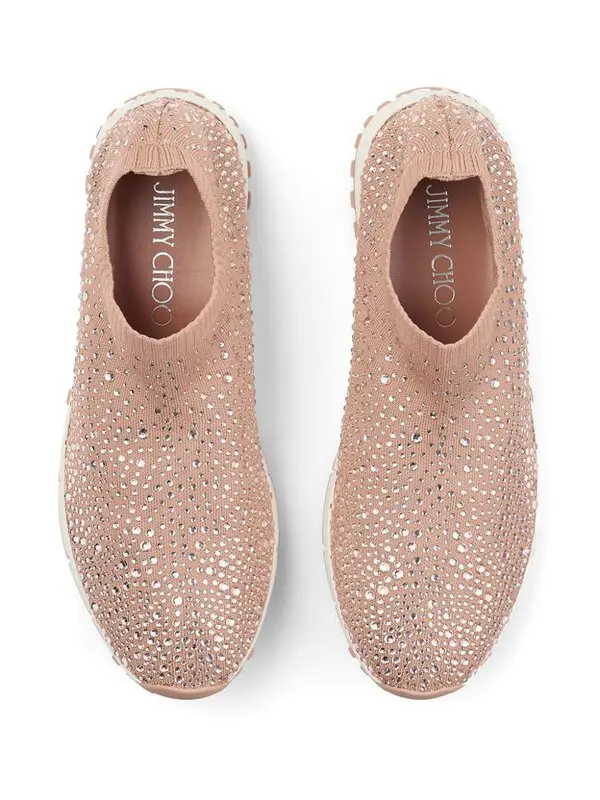 JIMMY CHOO Verona Crystal-embellished Sneakers