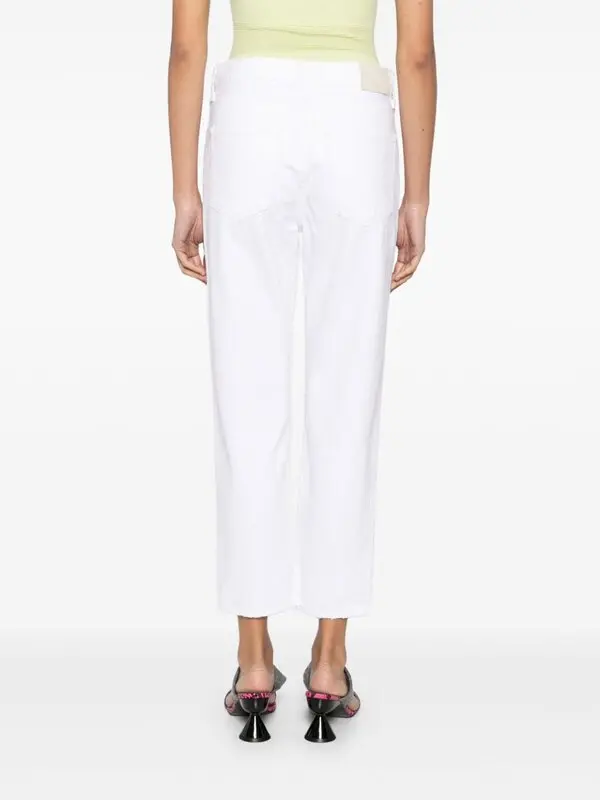 Citizens Of Humanity Distressed Straight-leg Jeans