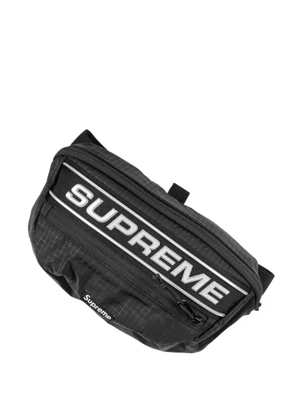 Supreme Logo-print Belt Bag - Black