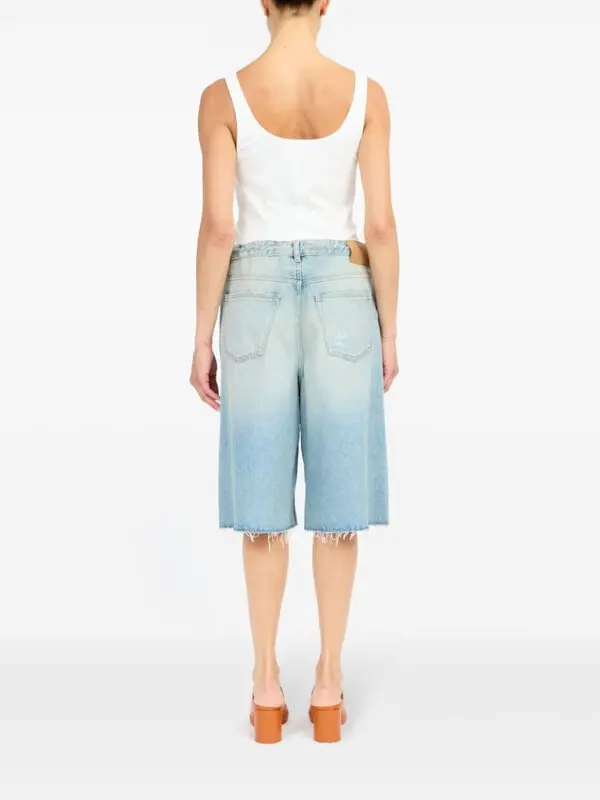 MAISON MARGIELA Logo-patch Denim Shorts