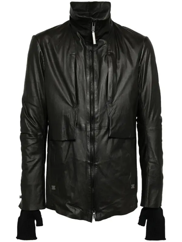 ISAAC SELLAM EXPERIENCE Disruptif Leather Jacket