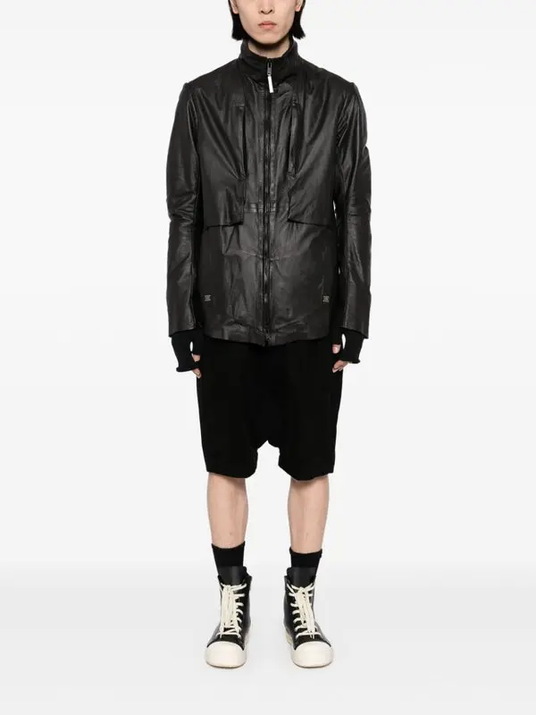 ISAAC SELLAM EXPERIENCE Disruptif Leather Jacket