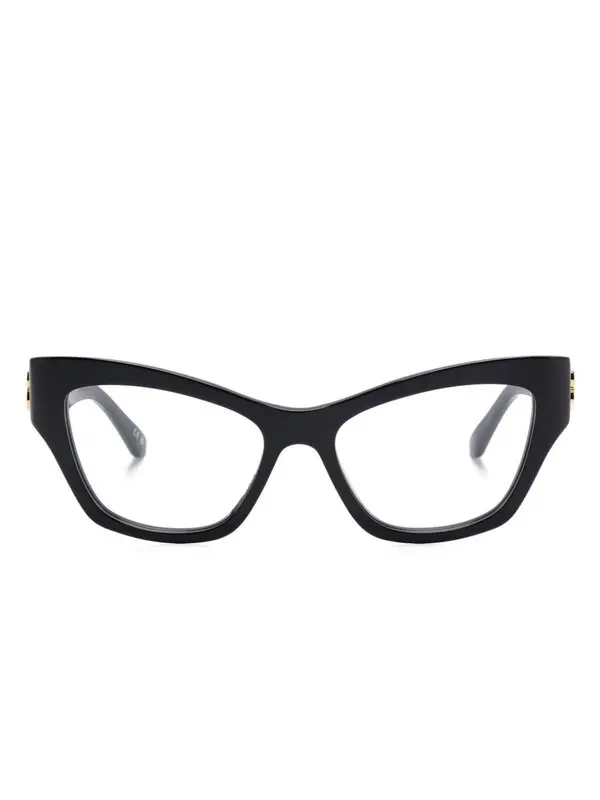 Balenciaga Cat Eye-frame Glasses - Black