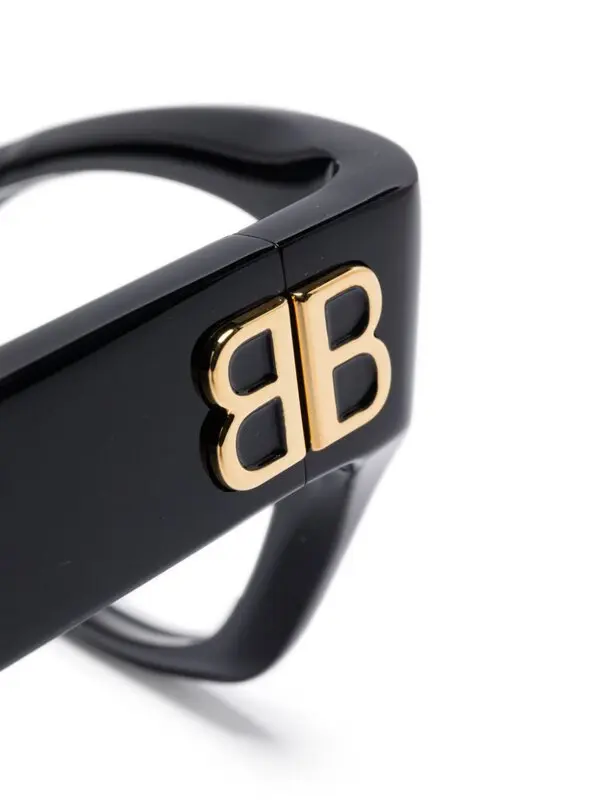 Balenciaga Cat Eye-frame Glasses - Black