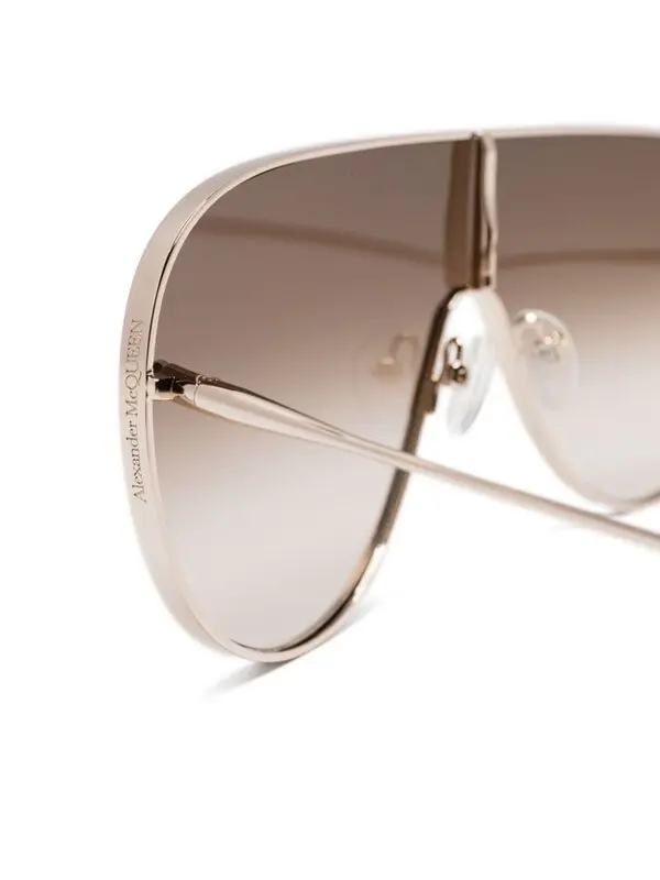 Alexander McQueen Spike-stud Pilot Sunglasses