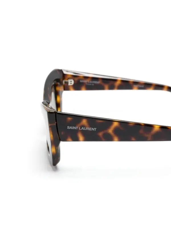 Saint Laurent Tortoiseshell Cat-eye Frame Sunglasses