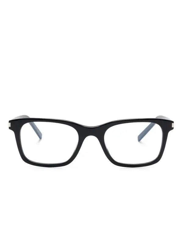 Saint Laurent Sl 718 Slim Glasses - Black