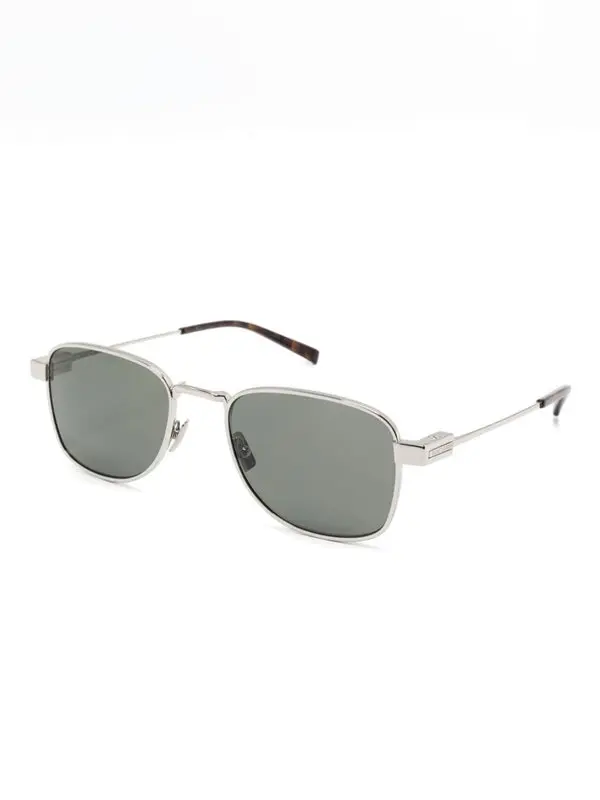 Saint Laurent Rectangle-frame Sunglasses - Grey