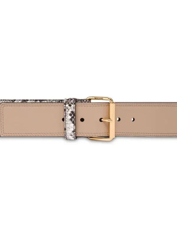 Moschino Patchwork Belt