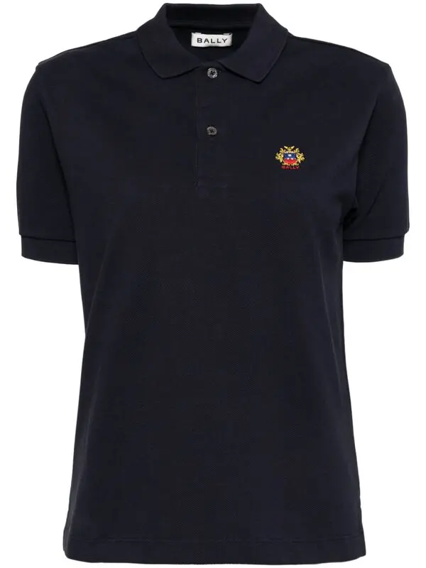 Bally Short-sleeve Polo Top - Blue