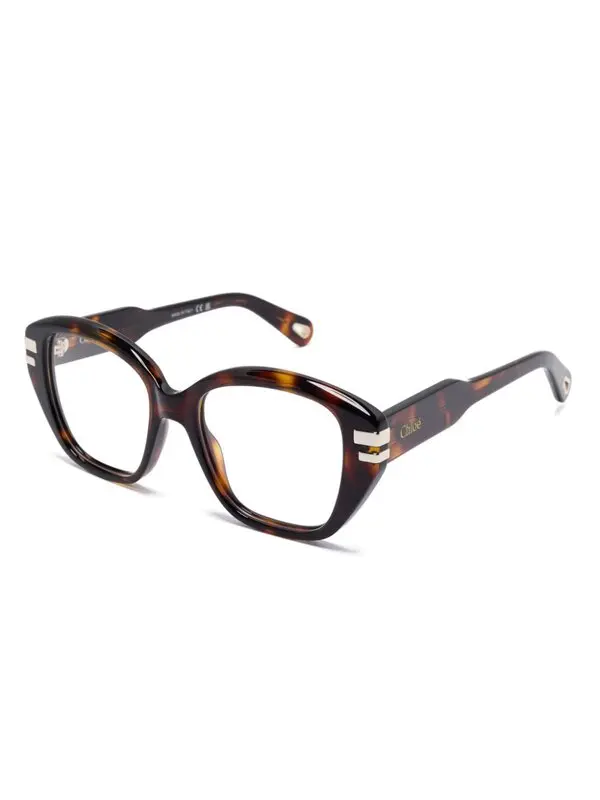Chloé Square-frame Glasses - Brown