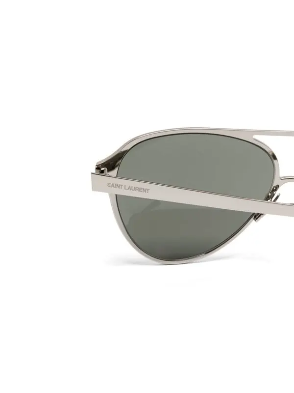 Saint Laurent Pilot Sunglasses - Grey