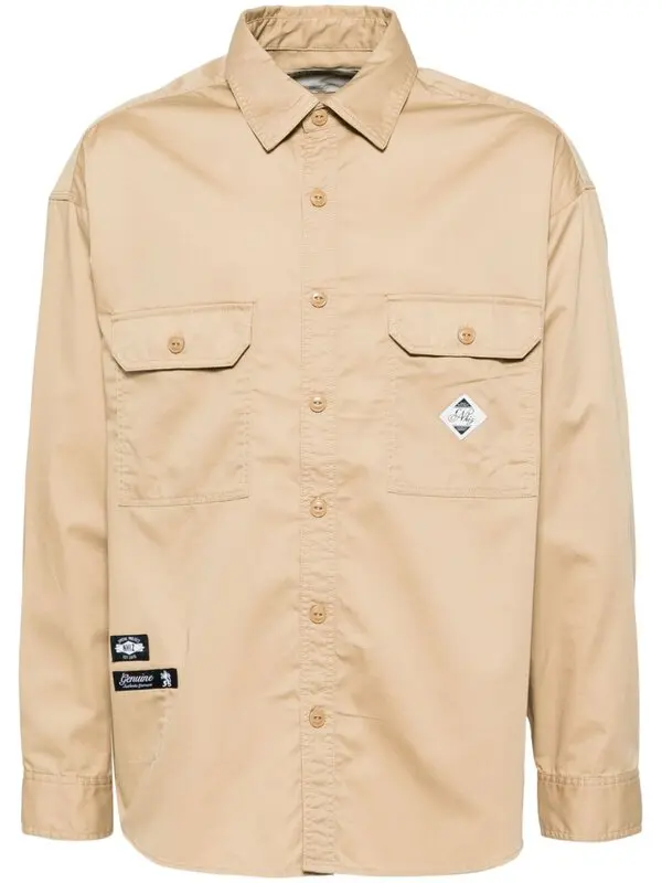 Izzue Logo Patched Shirt