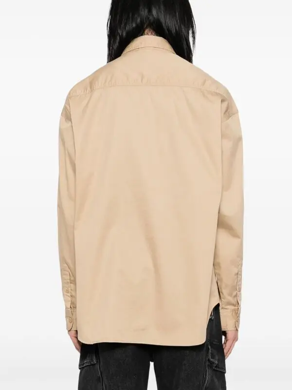 Izzue Logo Patched Shirt