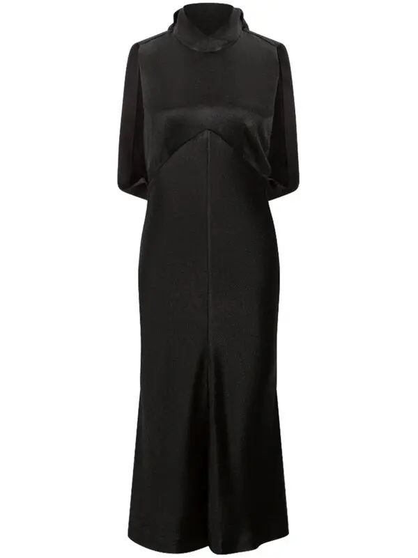 Shanghai Tang Bias-cut Backless Dress