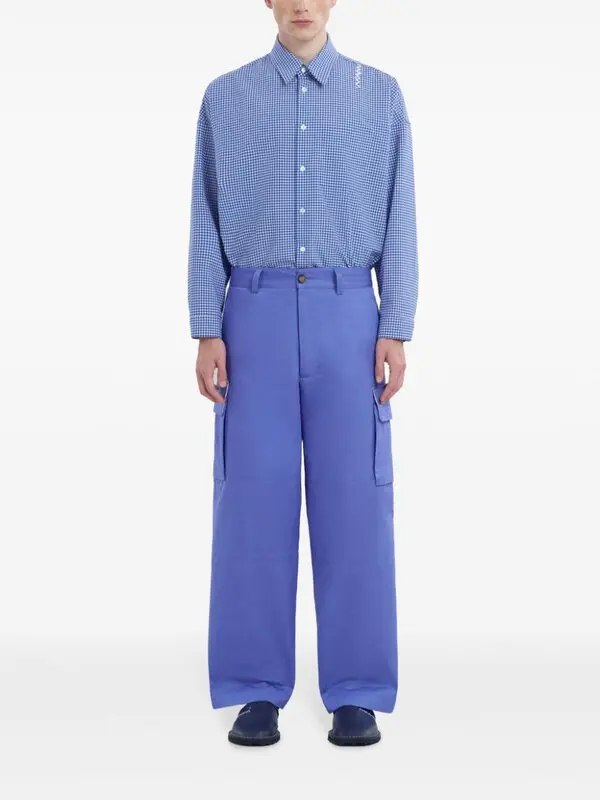 Marni Cargo Cotton Trousers