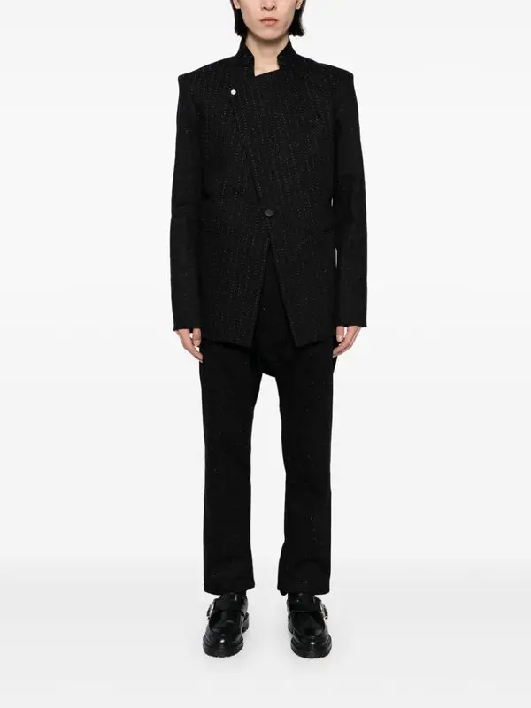 Boris Bidjan Saberi Dyed Drop-crotch Trousers
