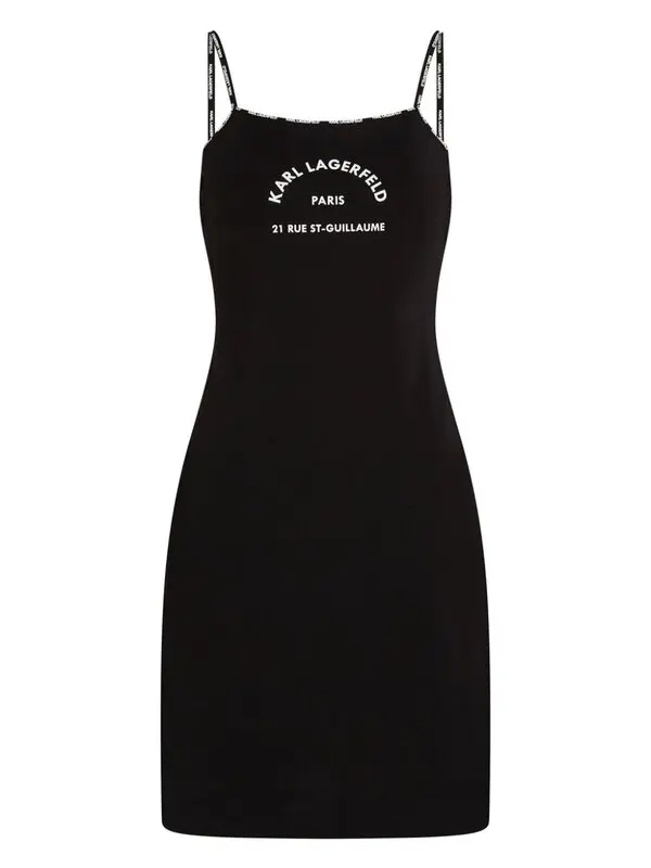 Karl Lagerfeld Rue St-guillaume Beach Dress - Black | Editorialist