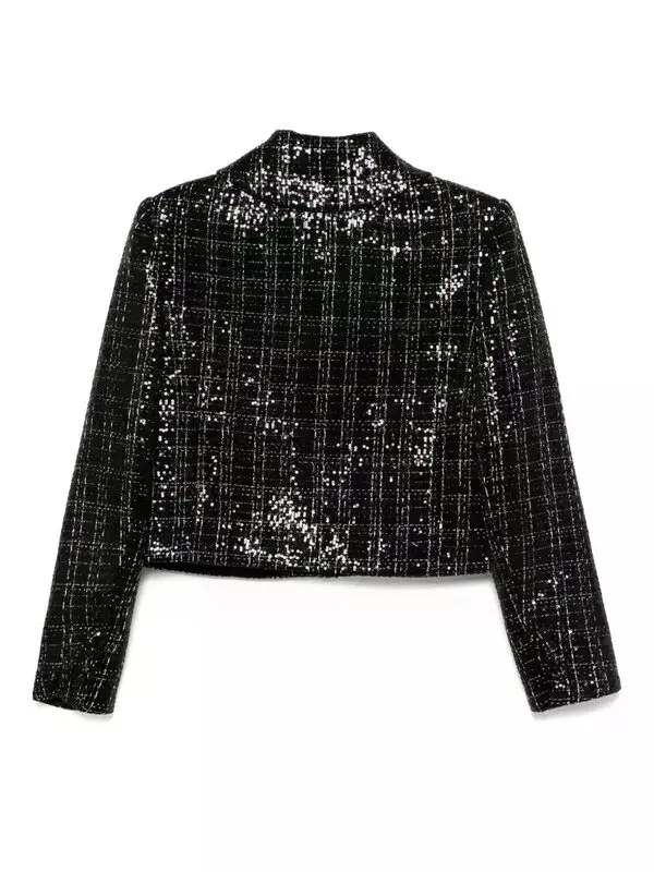 Dice Kayek Cropped Tweed Jacket