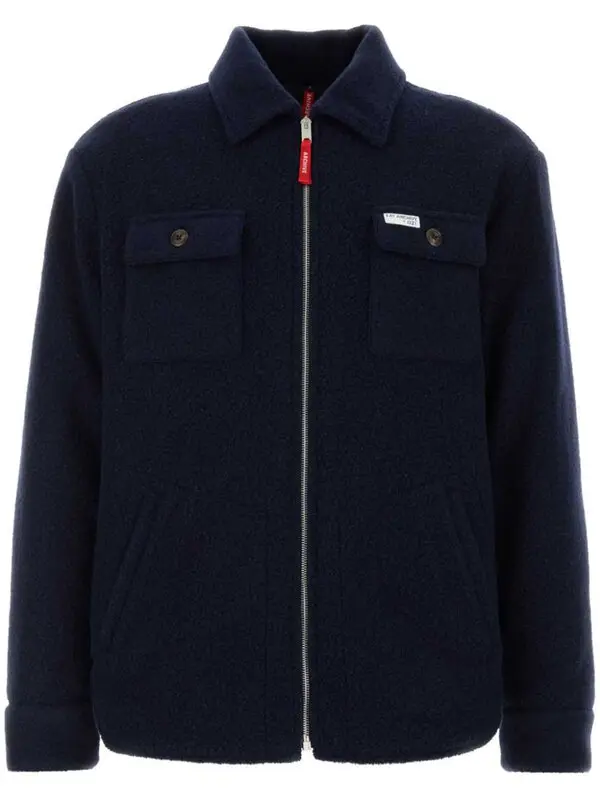 FAY Zipped Jacket - Blue
