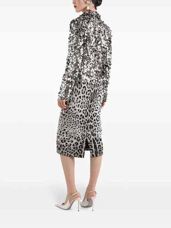 Dolce & Gabbana Leopard-print Skirt