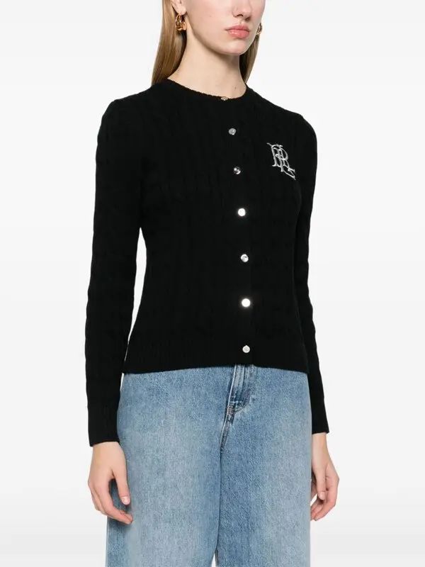Ralph Lauren Logo-embroidered Cardigan