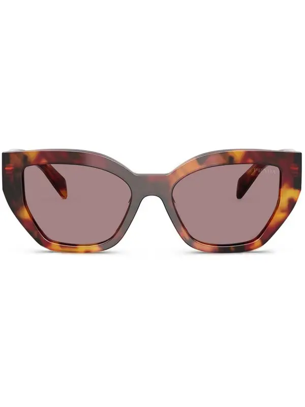 Prada Tortoiseshell Cat-eye Sunglasses - Brown