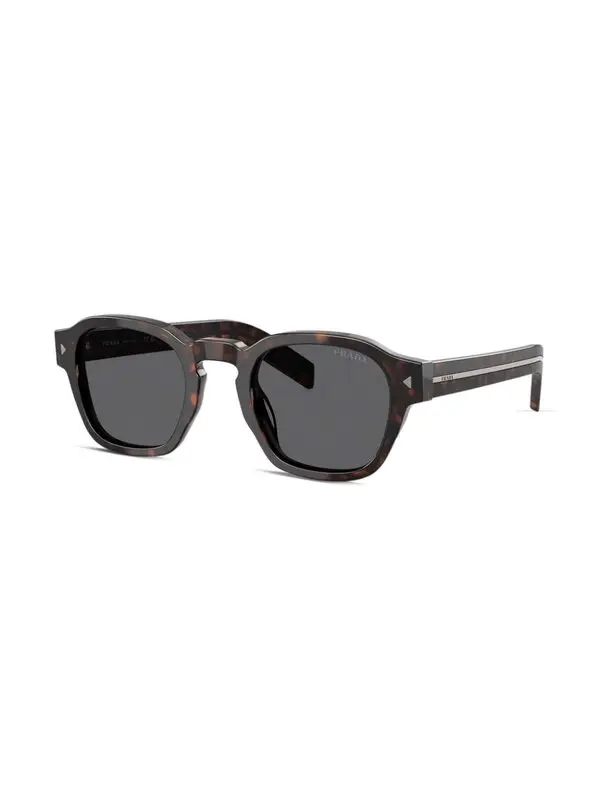 Prada Square-frame Sunglasses - Brown