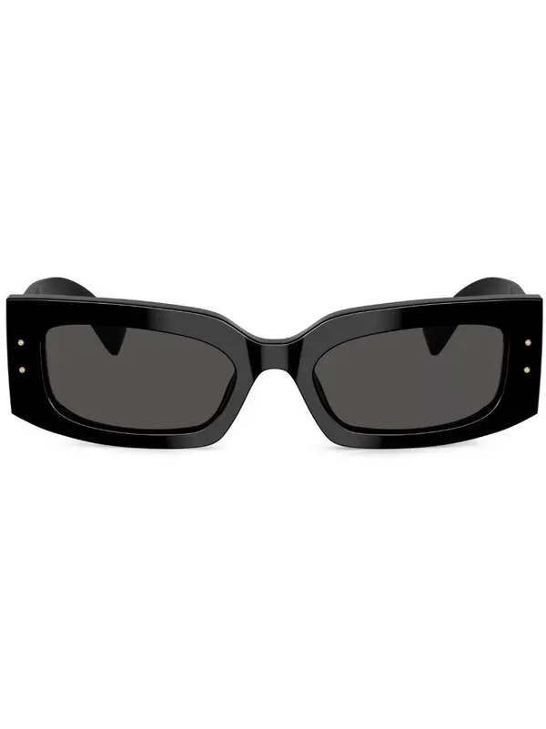Dolce & Gabbana Rectangle-frame Sunglasses - Black