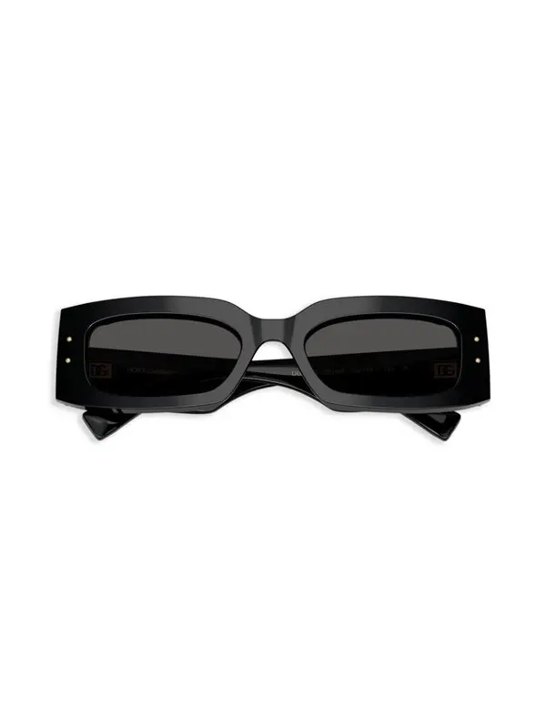 Dolce & Gabbana Rectangle-frame Sunglasses - Black