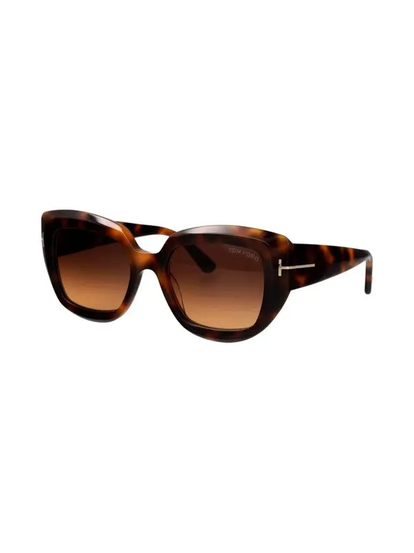 TOM FORD Square-frame Sunglasses - Brown