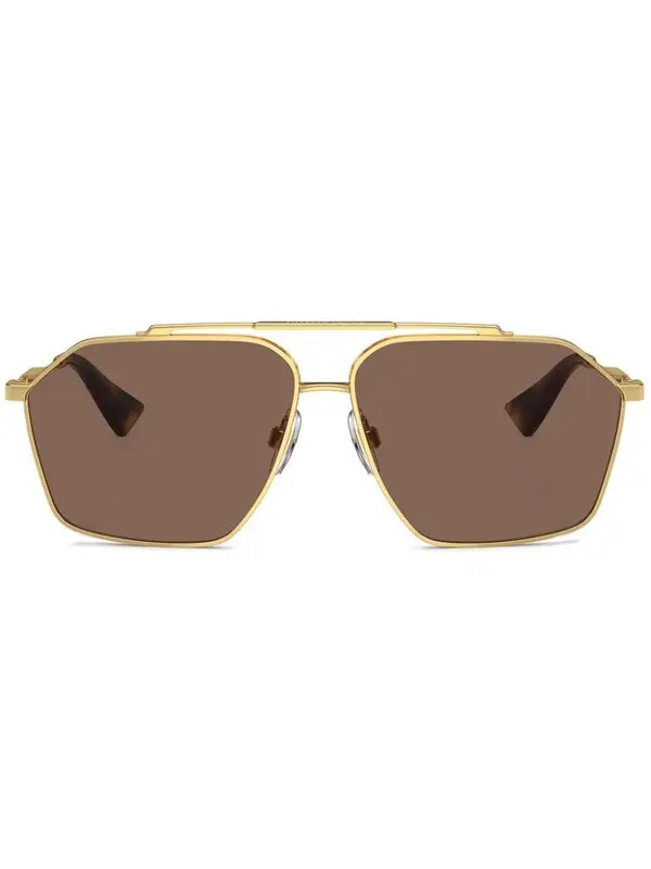 Dolce & Gabbana Square-frame Sunglasses - Gold