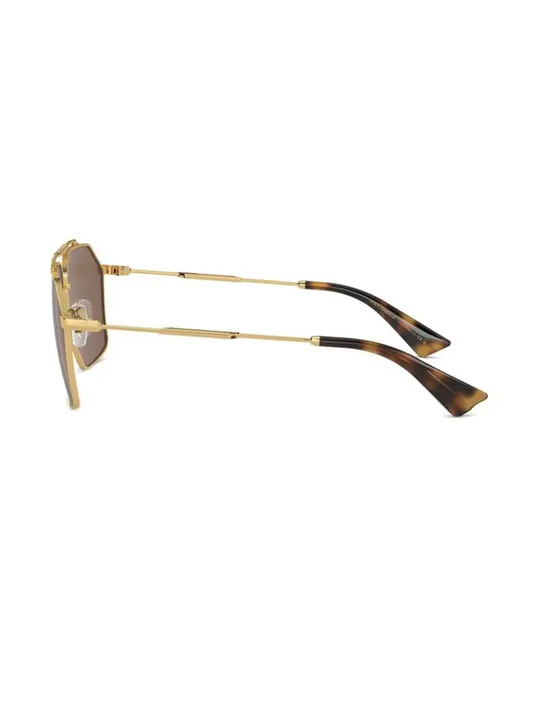 Dolce & Gabbana Square-frame Sunglasses - Gold