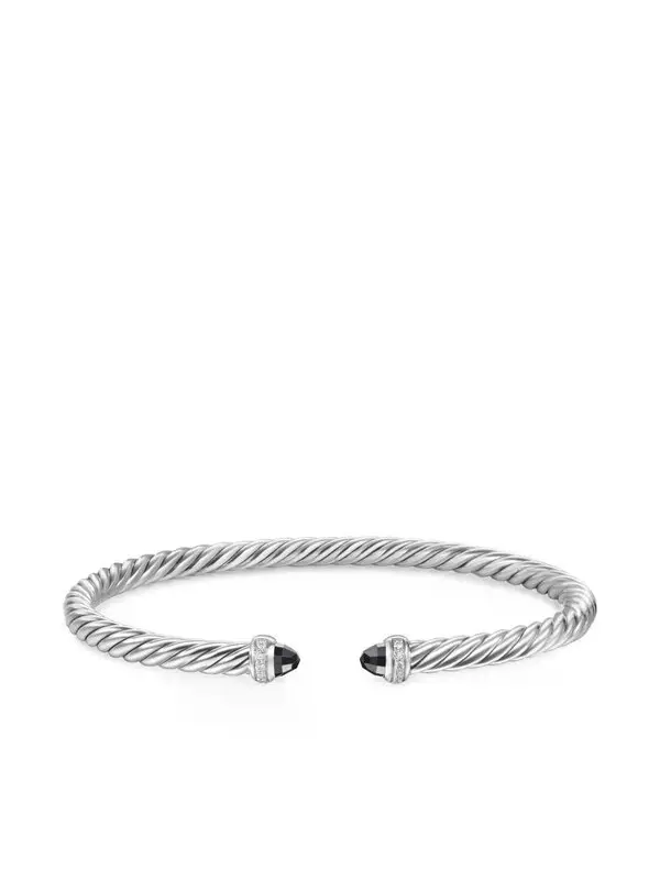 David Yurman Cablespira® Diamond Bracelet - Silver