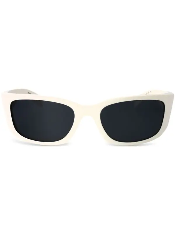 Prada Shield Sunglasses - White