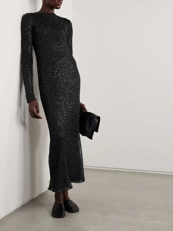 Proenza Schouler Marlowe Embellished Midi Dress