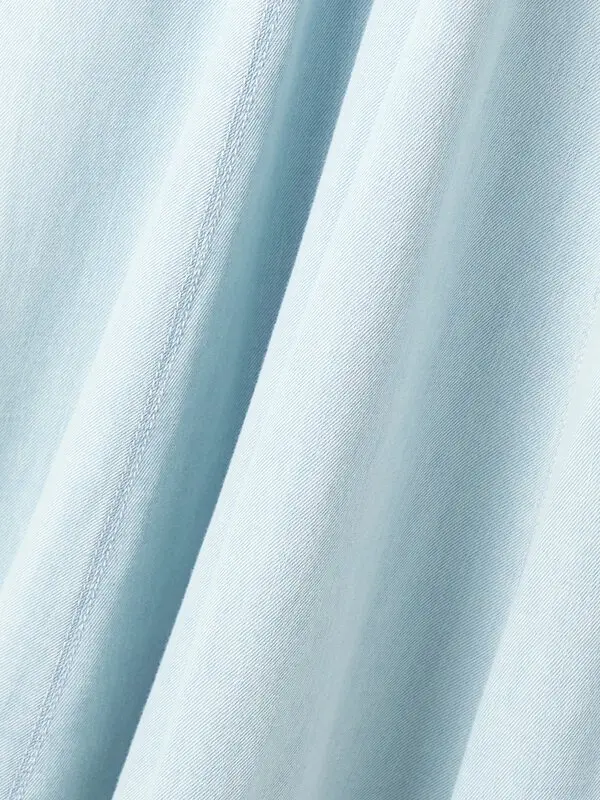Zimmermann Acacia Paneled Denim Midi Dress