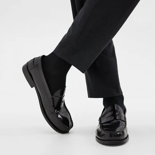 Theory Trouser Socks - Black