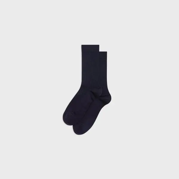 Theory Trouser Socks - Dark Navy