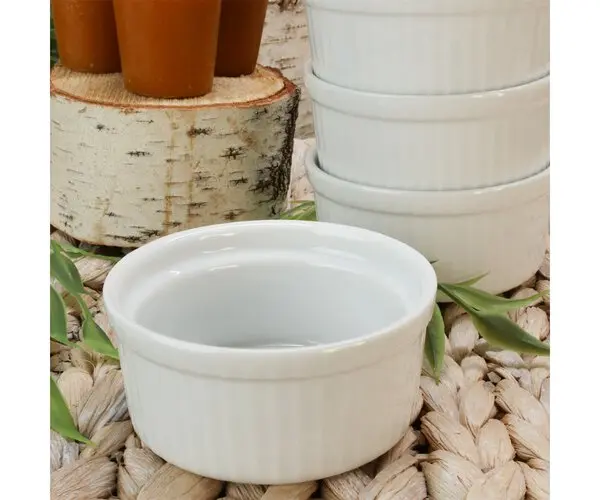 BIA CORDON BLEU Porcelain 4.5 Oz. Ramekins, Set Of 4