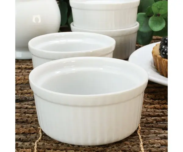 BIA CORDON BLEU Porcelain 4.5 Oz. Ramekins, Set Of 4