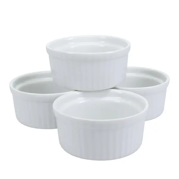 BIA CORDON BLEU Porcelain 4.5 Oz. Ramekins, Set Of 4