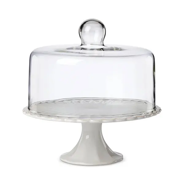 LENOX Cake Plate With Dome Lid