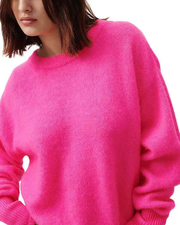 American Vintage Boat Neck Sweater - Rose