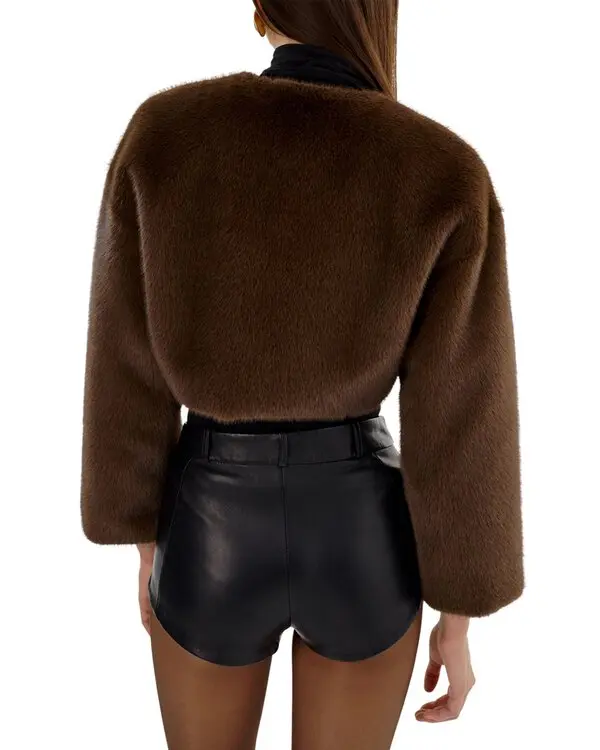 LAMARQUE Rowdie Faux Fur Coat