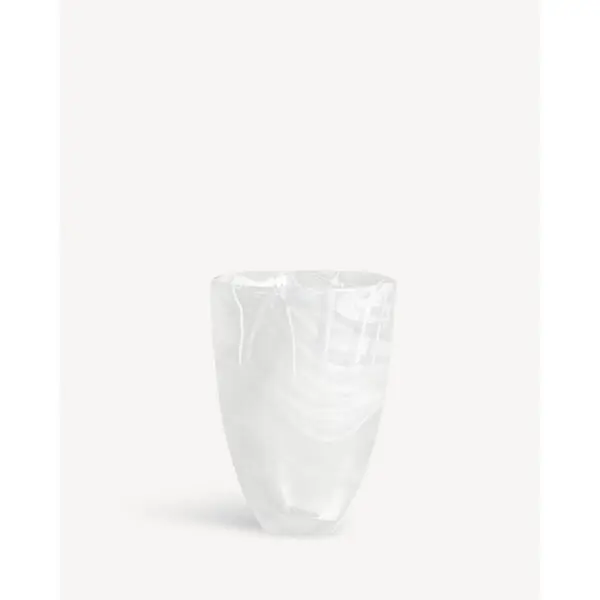KOSTA BODA Contrast Vase, White