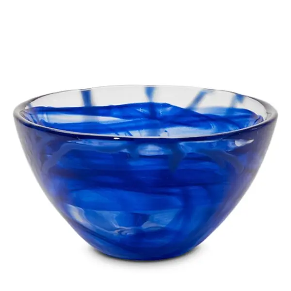 KOSTA BODA Contrast Small Bowl - Blue