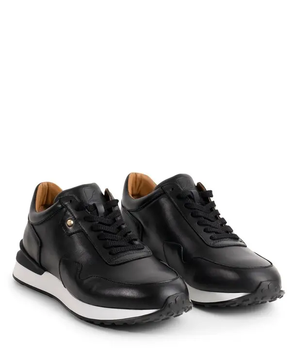 STINAA.J Noah Orthopedic Leather Sneakers - Black